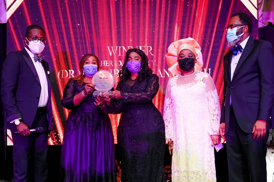 Lagos First Lady bags special recognition award over fight against SGBV ...