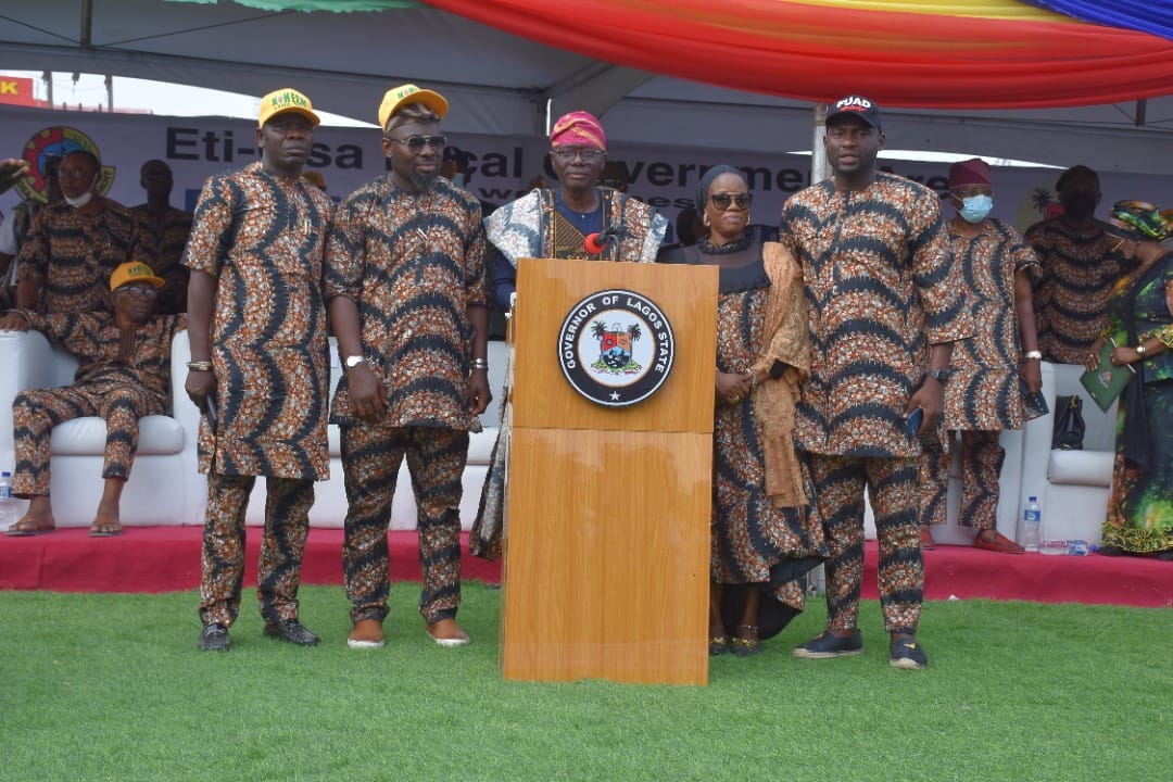 Governor Babajide Sanwo-Olu's working visit to Eti-Osa Local Government ...