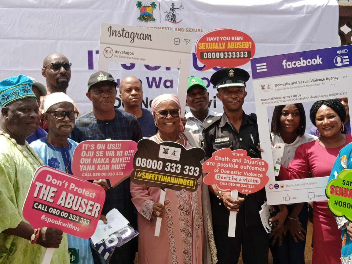 Hon Mrs Omolola Essien Hosts Lagos State' Domestic and Sexual Violence ...