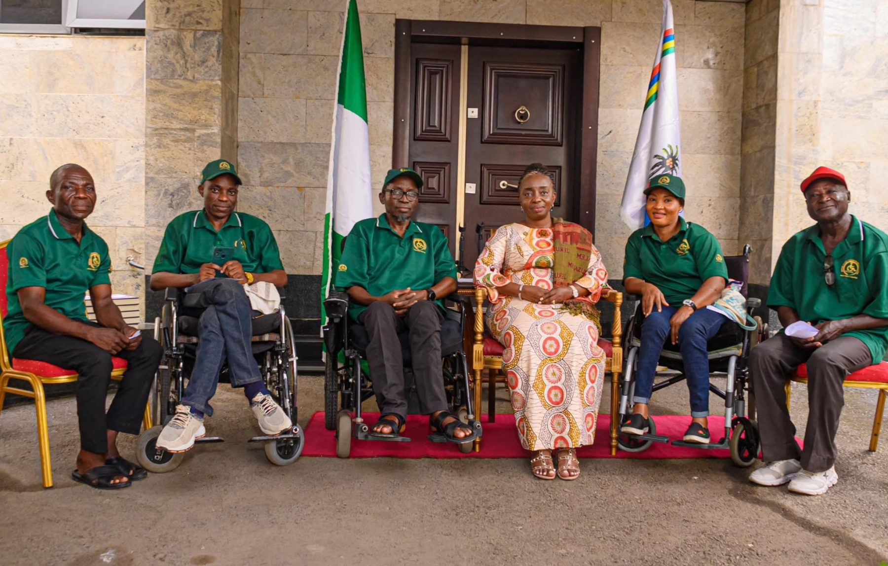 Lagos First Lady Receives Members of Spinal Cord Injuries Association ...