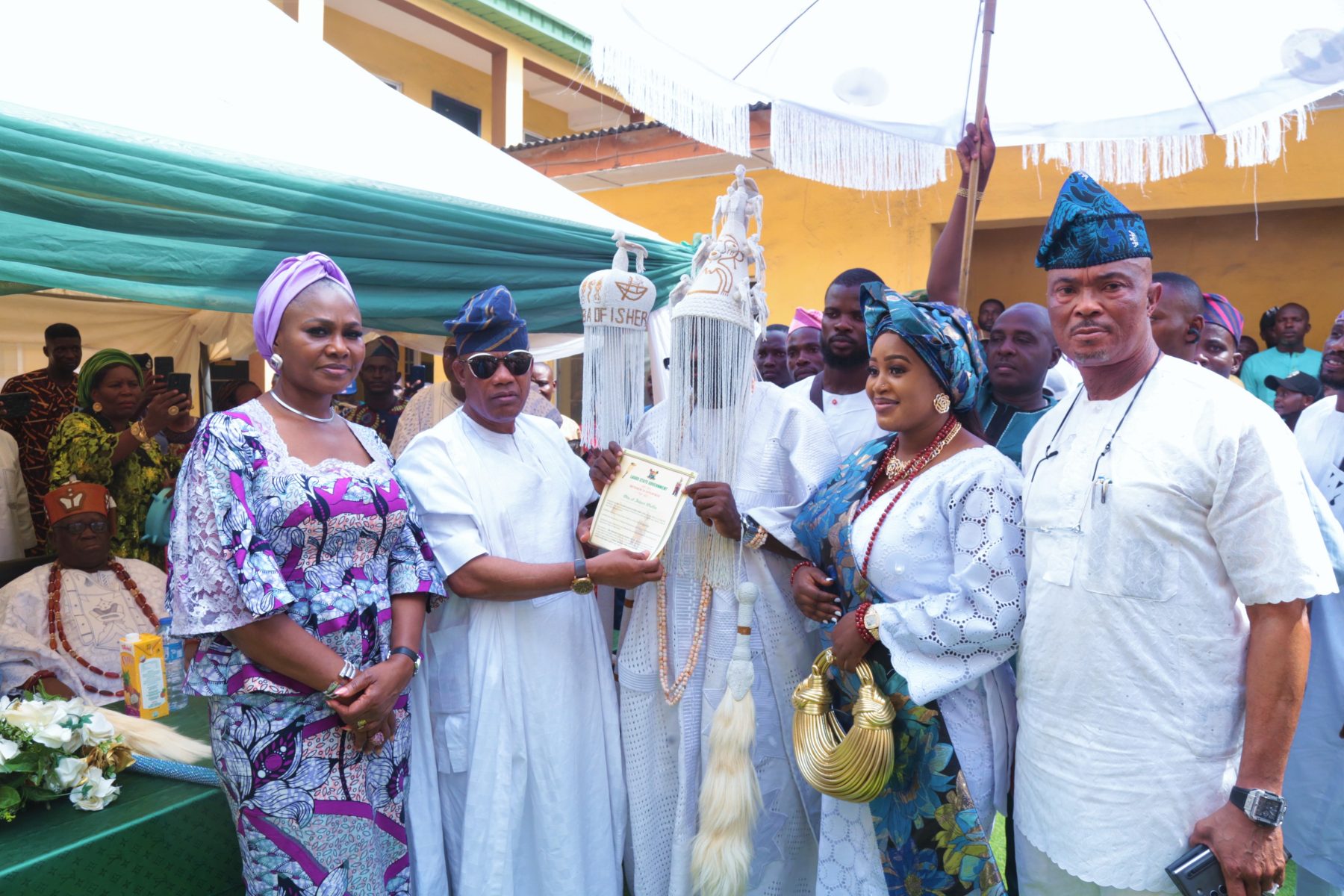 Governor Sanwo-Olu Installs New Oba of Isheri-Olofin - Lagos Panorama