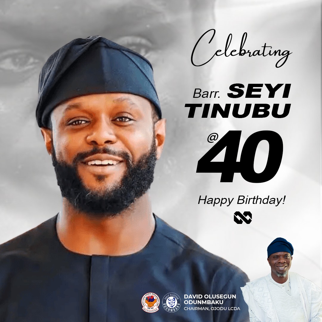 Hon. Odunmbaku celebrates Seyi Tinubu on his birthday - Lagos Panorama